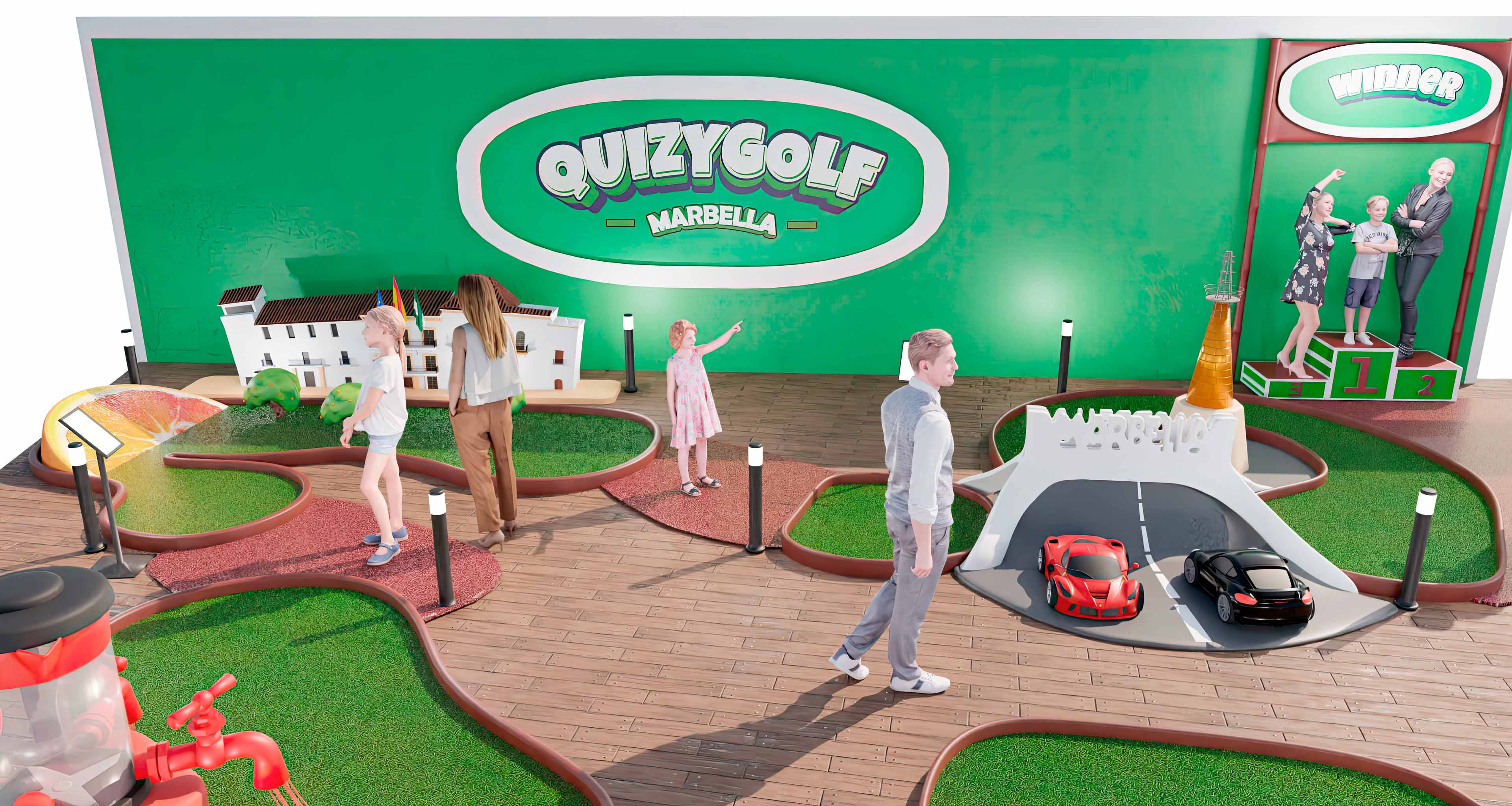 MINI-GOLF DESIGN AND CONSTRUCTION - DAVID THEMING WORKS - ENG